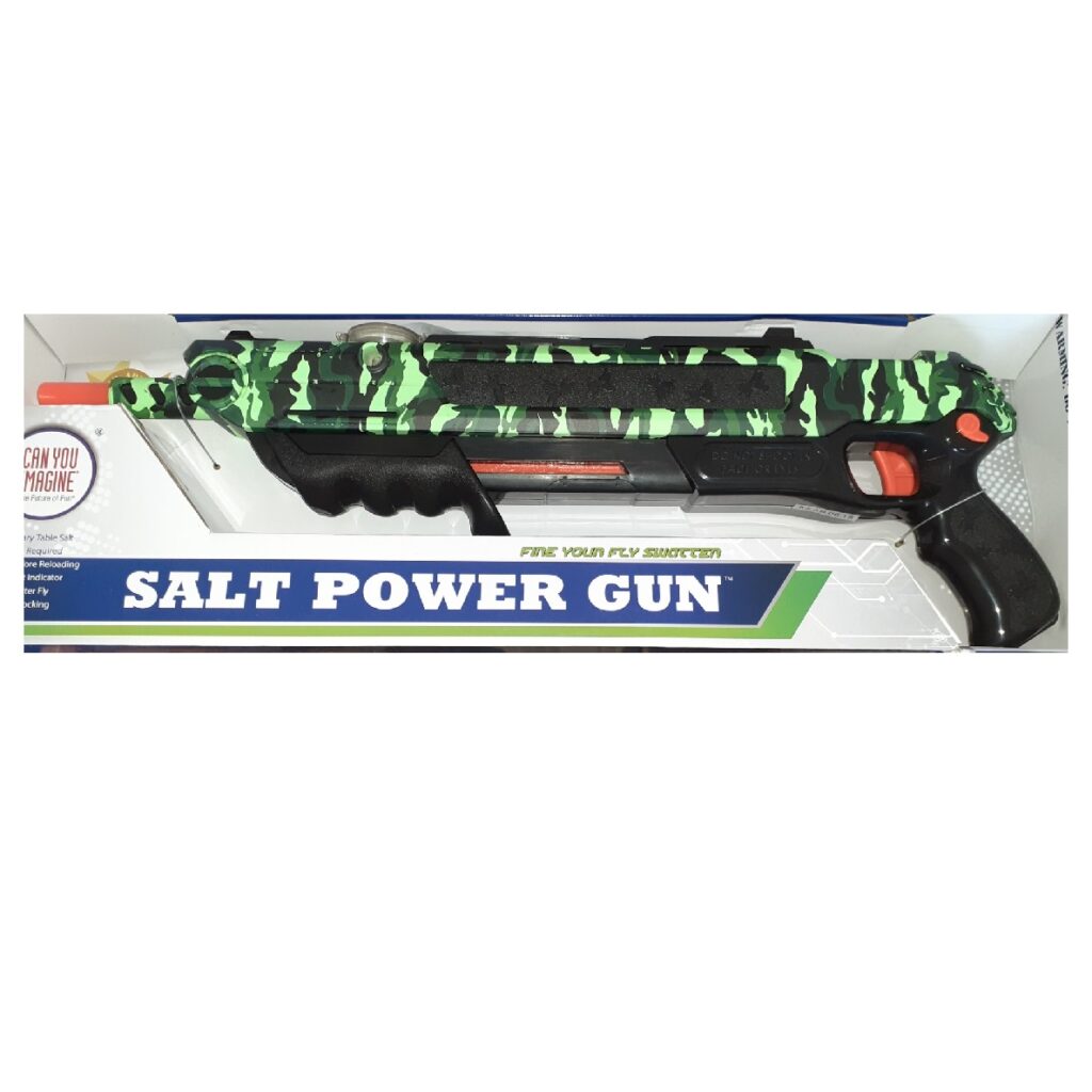 Bugbuster | Salt Power Gun | Vliegen zout pistool