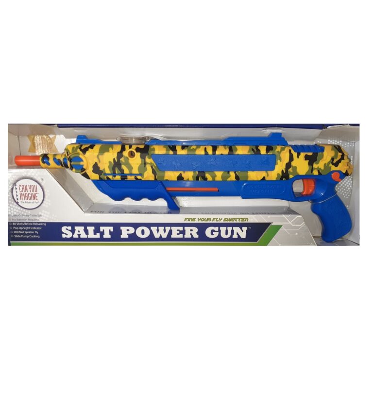 Bugbuster | Salt Power Gun | Vliegen zout pistool